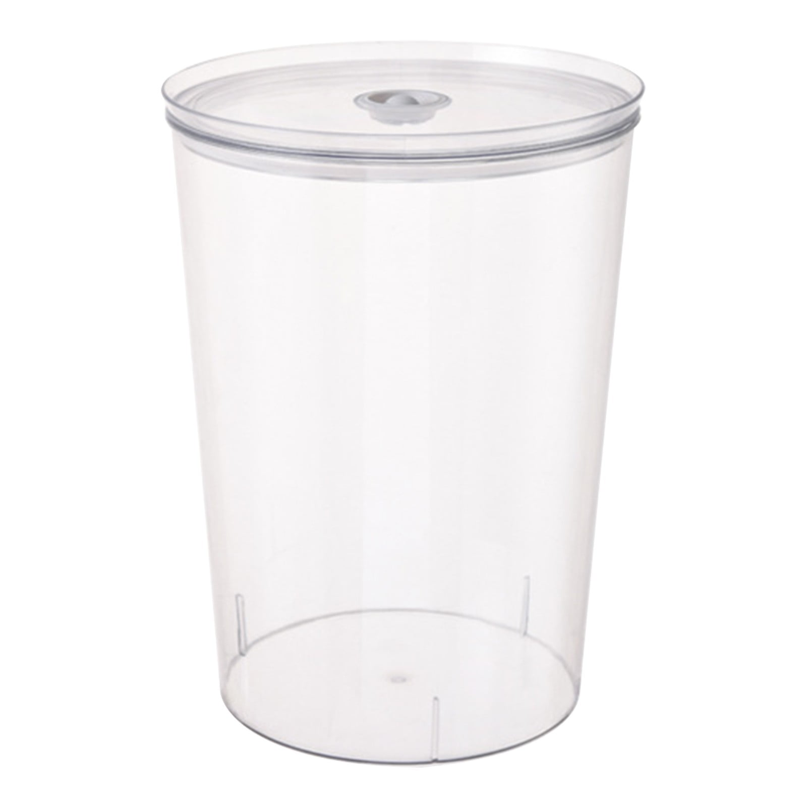 Yannianjz Sealed Storage Buckets, Transparent Food Display Bucket With ...