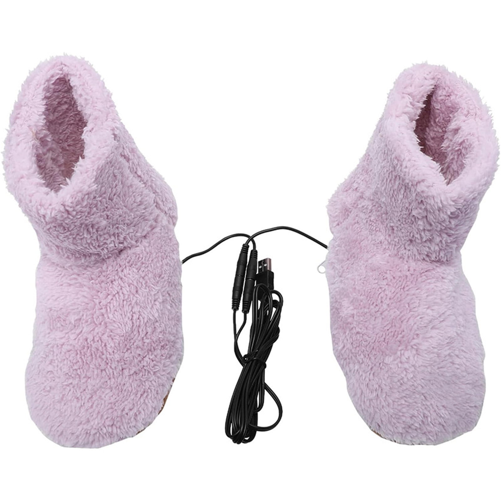 Yannianjz USB Heated Boots For Men And Women, Winter Heated Foot Warmer ...