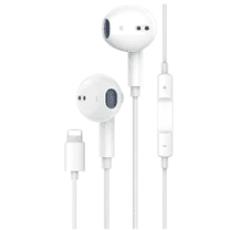 Sony MDR-EX14AP Wired In-ear Earbud Headphones with Microphone, White ...