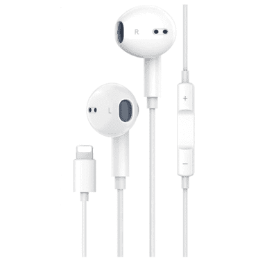 Sony MDR-EX14AP Wired In-ear Earbud Headphones with Microphone, White ...