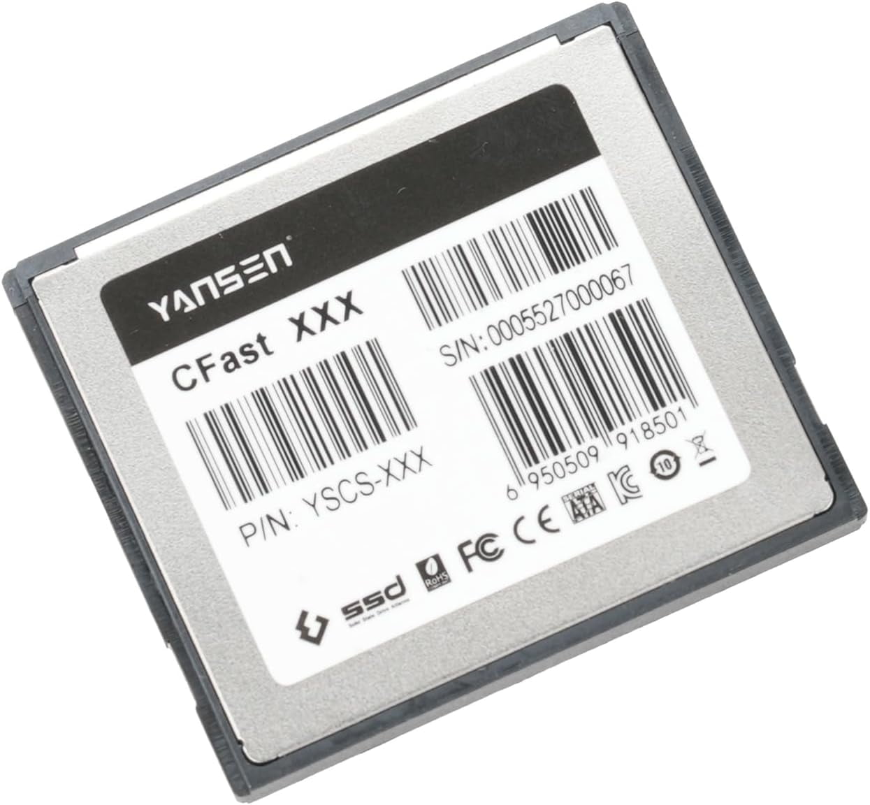 Yansen CFast Memory Card 600X Speed Rating 32GB - Walmart.com