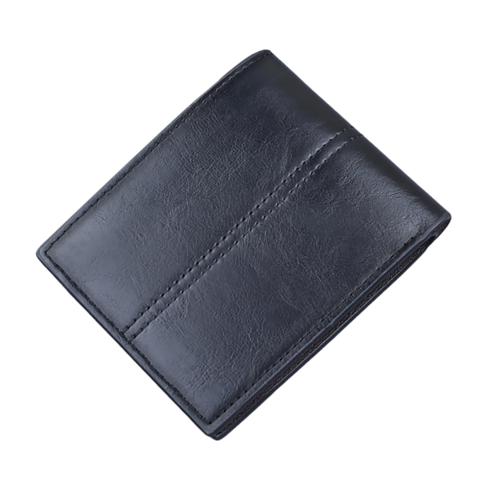 Yanxing Fashion ID Short Wallet Women Men Leather Purse Multiple Card ...