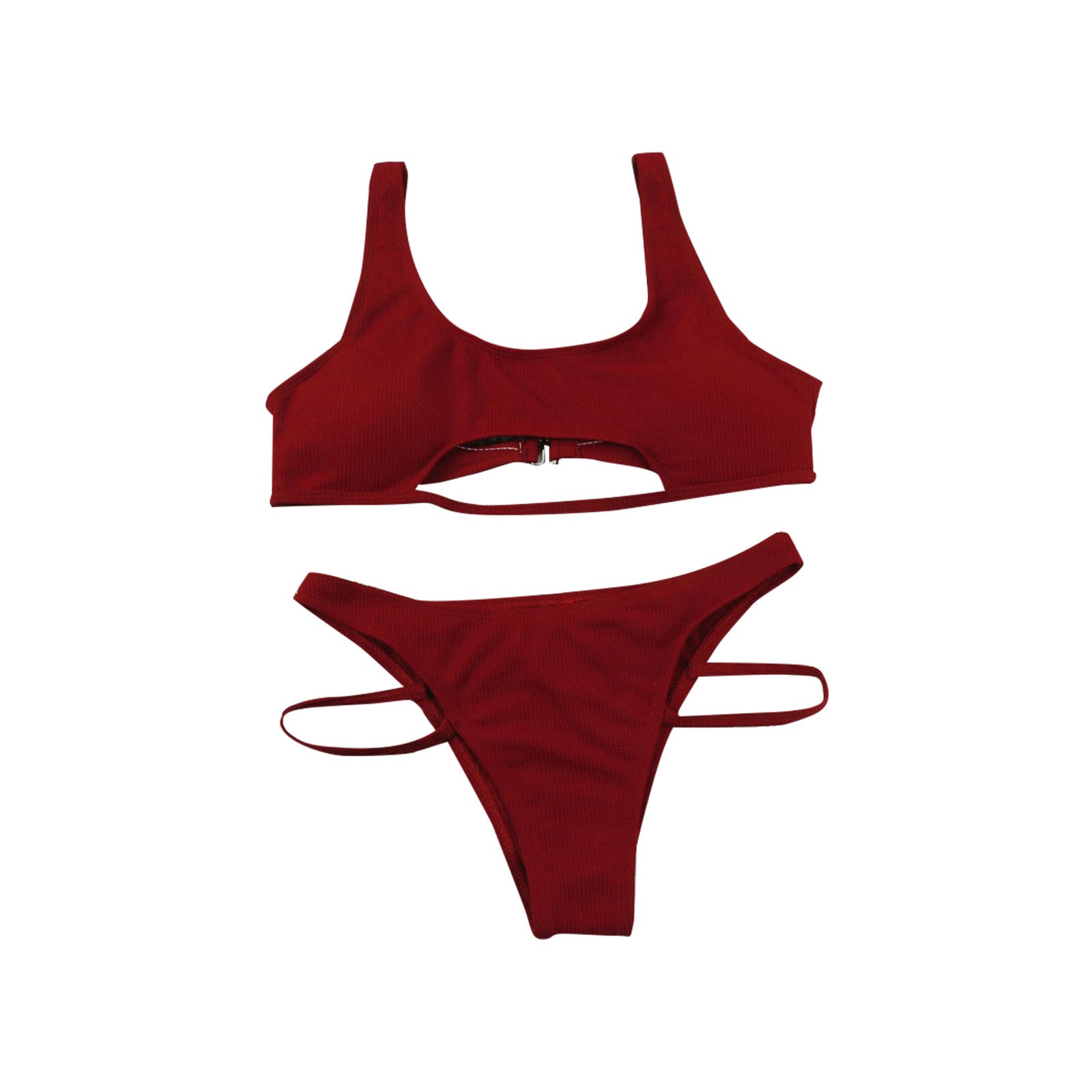 Yanyanz Bestselling Swimsuit, Women's Bikini Sets Two Swimsuit High ...