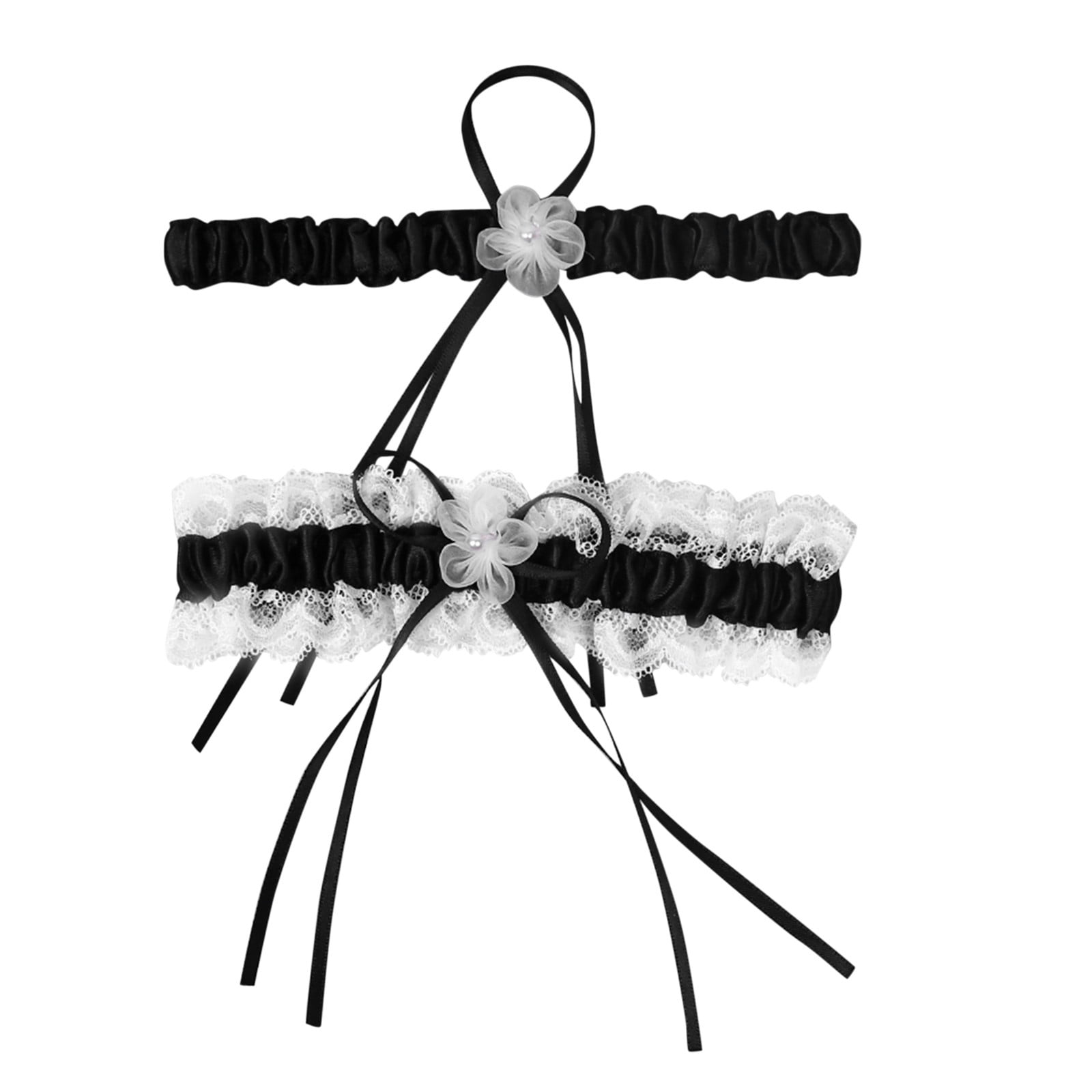 Yanyanz Handkerchiefs for Men, Party Ring Lace Garter Leg Throw ...