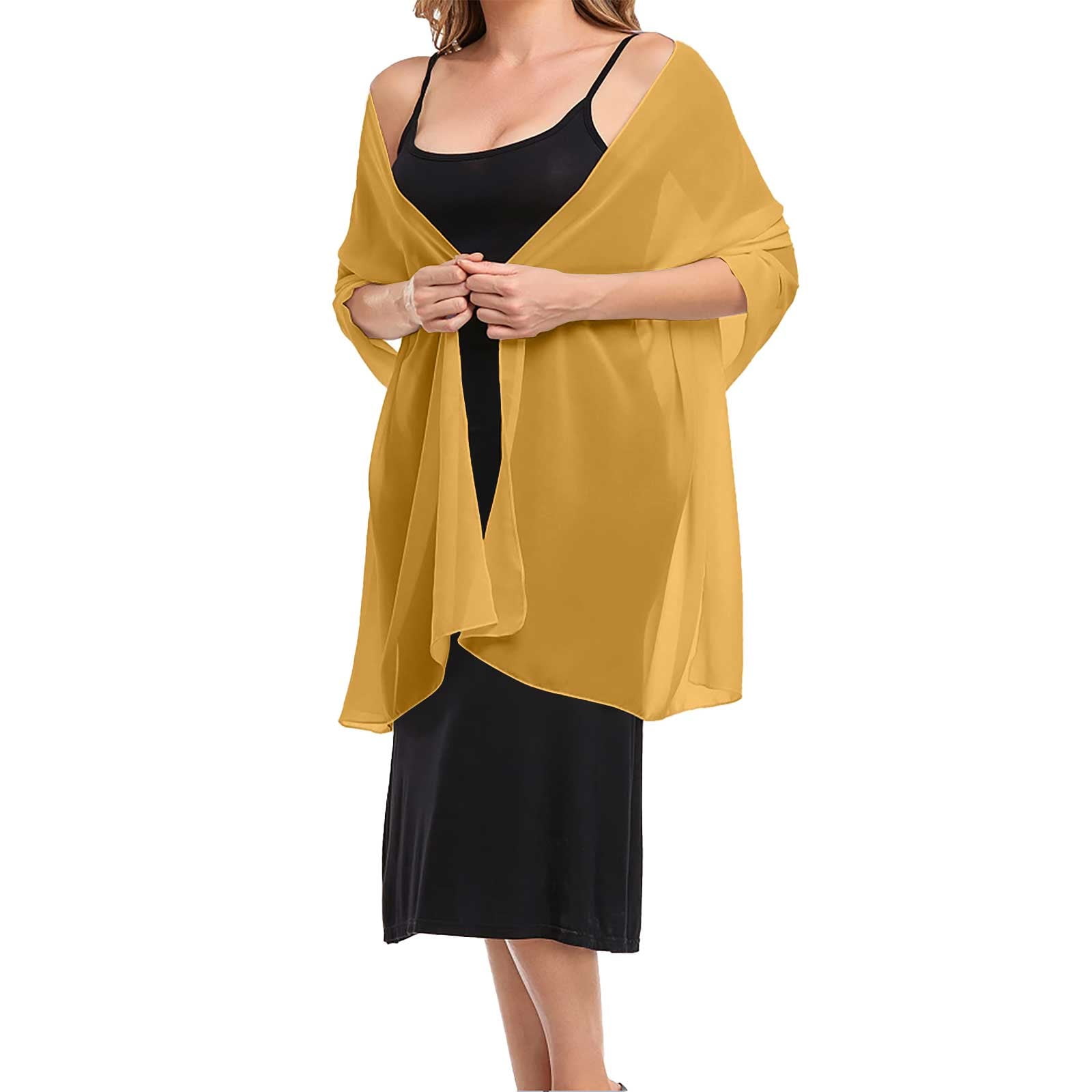 Yanyanz Summer Shawl, Shawls And for Evening Dresses Chiffon Women ...