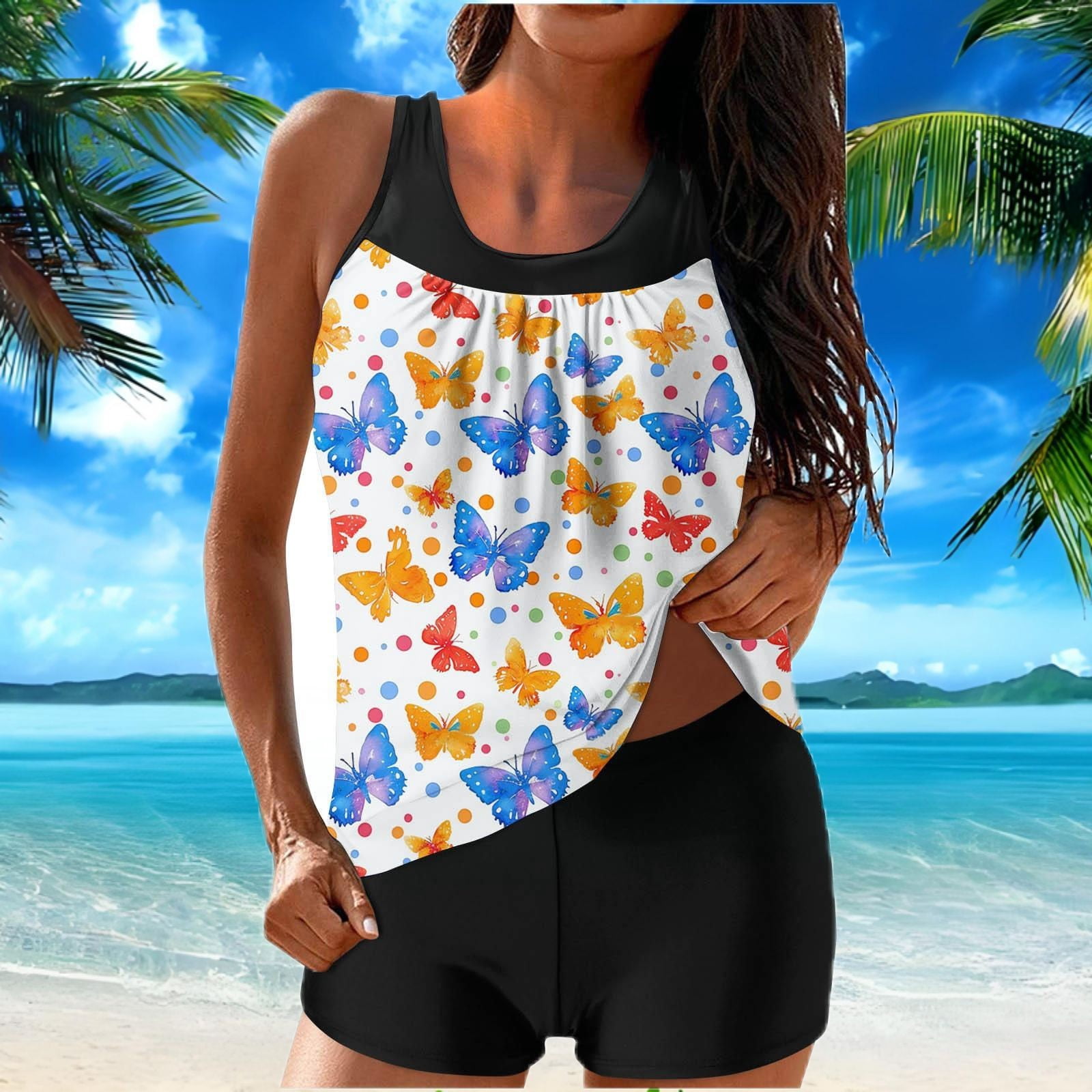 Yanyanz Swim Suits for Women 2025, Women's Spring/Summer Floral Print ...