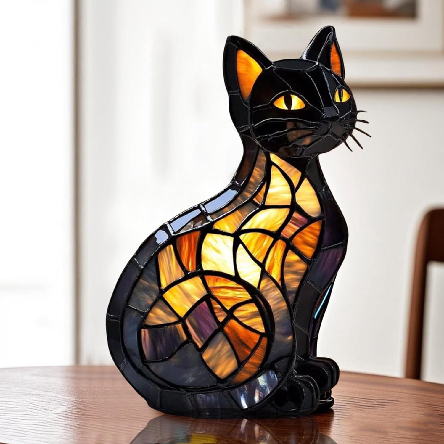 Stained Glass Animal Lamps