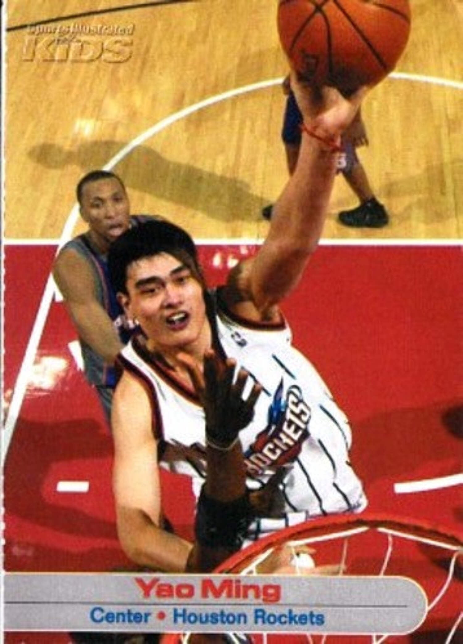 Yao Ming Houston Rockets 2003 Sports Illustrated for Kids card ...