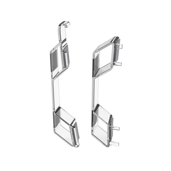 YaoHuan Horizontal Stand for PS5 Slim, Clear Base for Disc and Digital ...