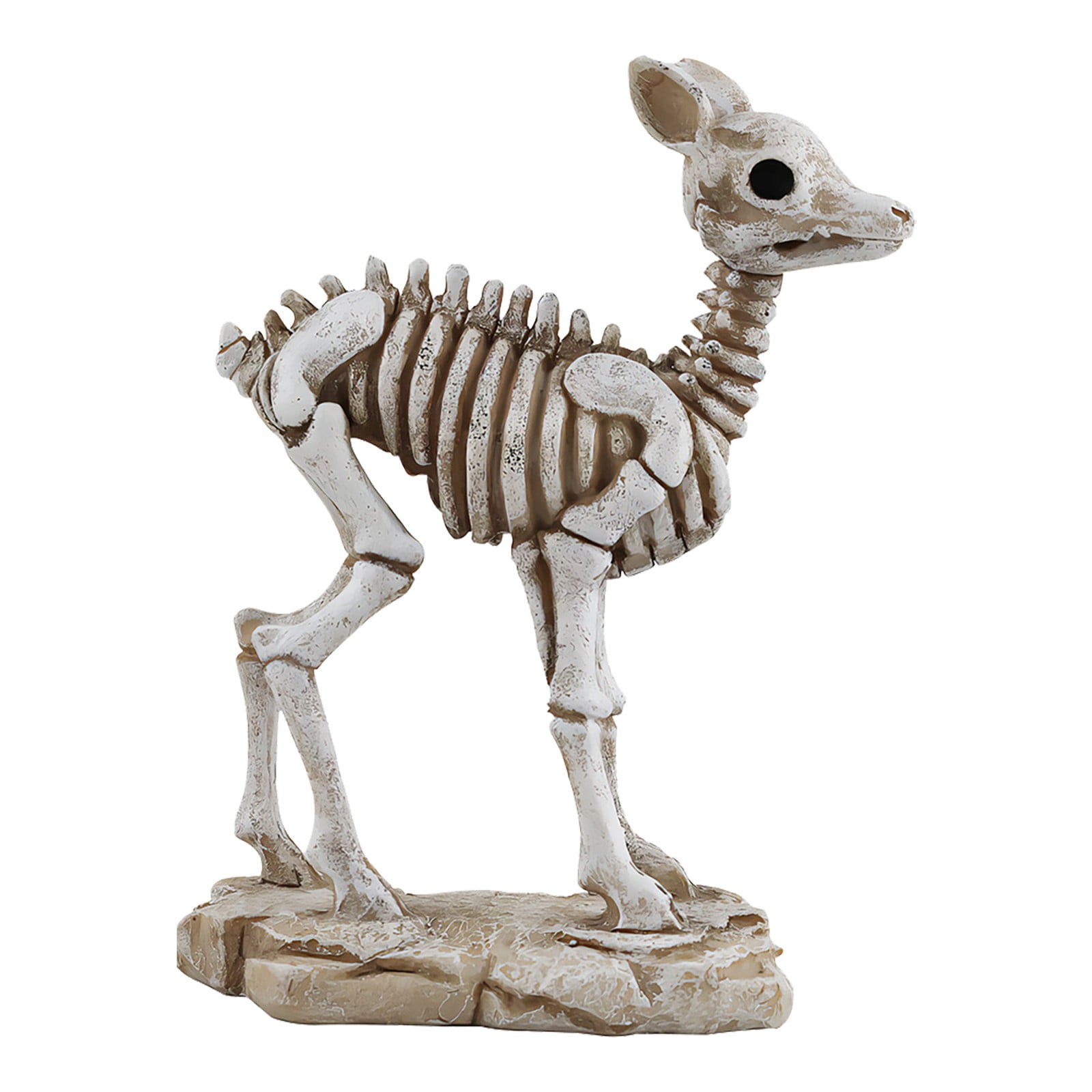 YaoLEO Halloween Desktop Ornaments Skeleton Garden Gnomes Statue Gnome ...