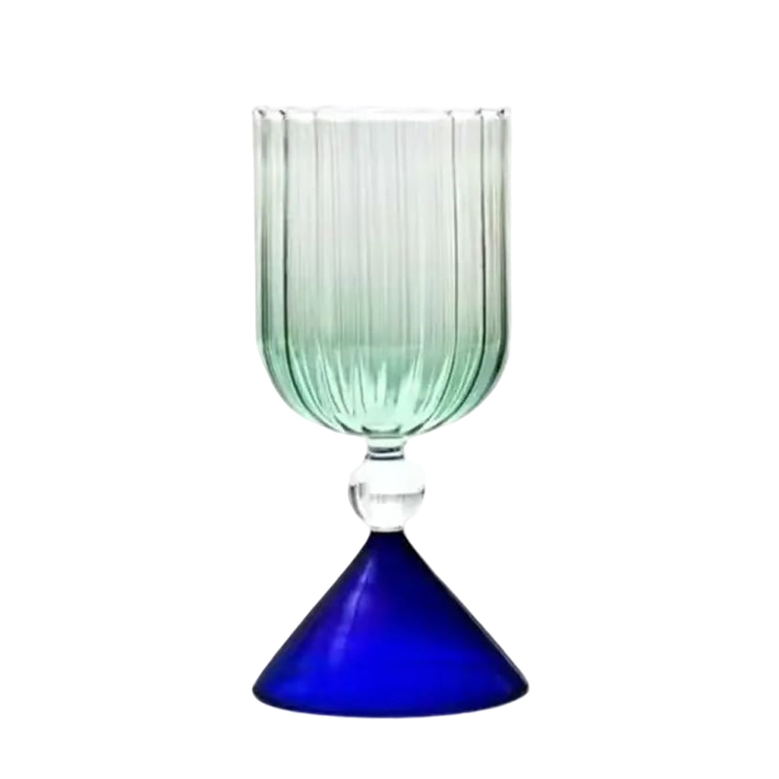YaoZQ 1-Pack Colored Margarita & Cocktail Glass (7oz). A Unique, Two ...