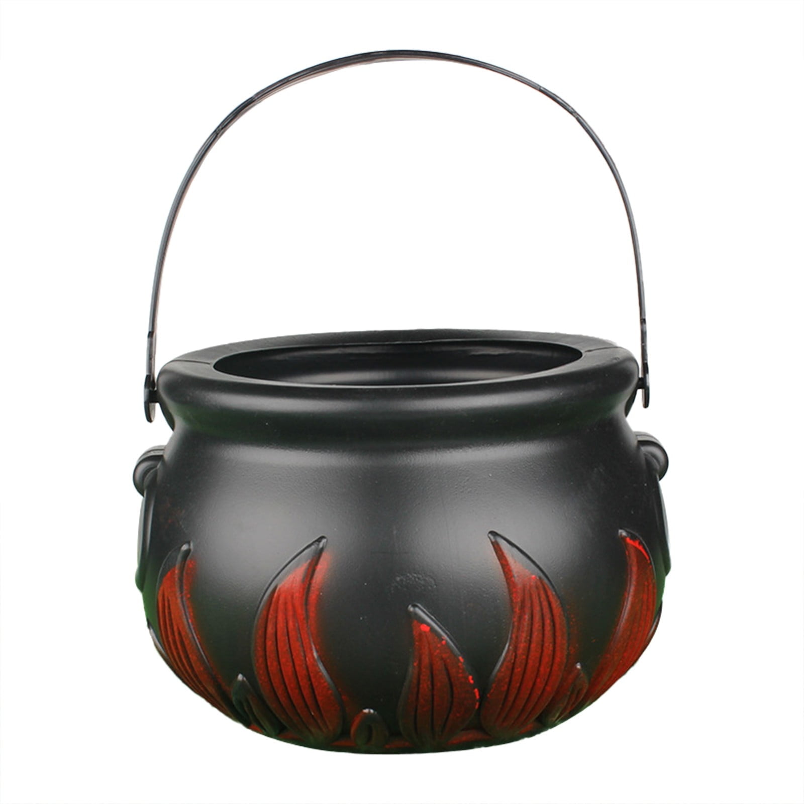 YaoZQ 1Pcs Black Witch Cauldron Candy Bucket. A Large (7-Inch) Pail ...