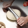 YaoZQ 304 Stainless Steel Rolling Pin 17 inch Non Stick Metal Dough ...