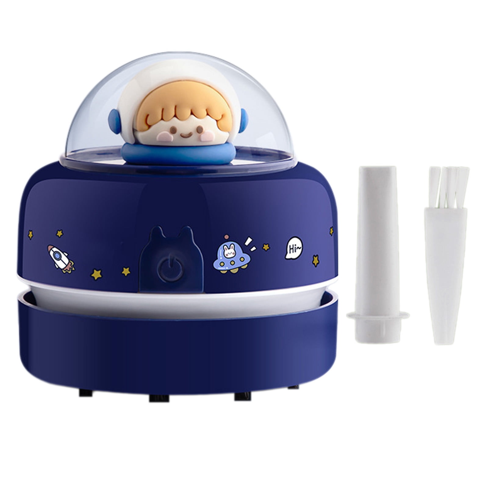 YaoZQ Cute Mini Desktop Vacuum Cleaner Cordless Tabletop Crumb Sweeper ...