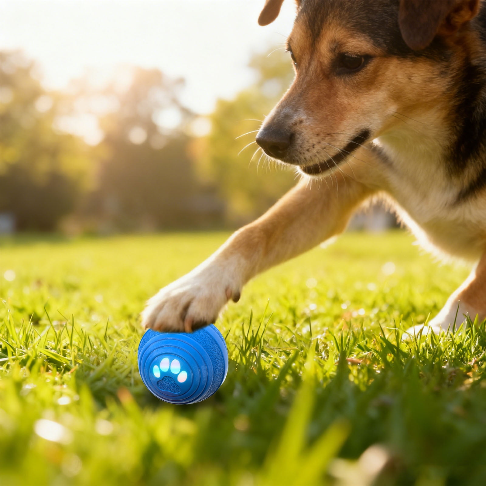 YaoZQ Electric Puppy Toy with Remote, Automatic Wicked Ball with 4 Play ...