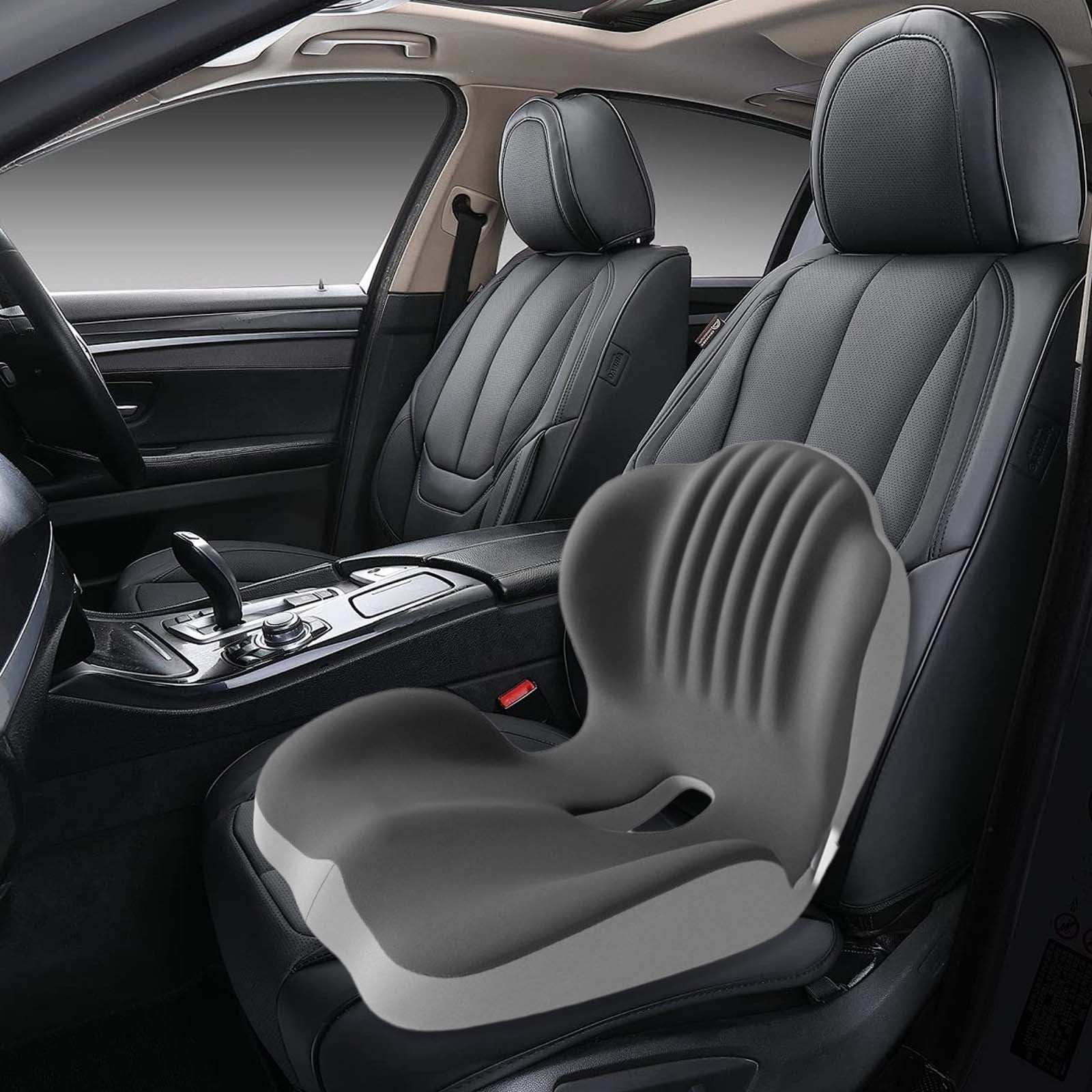 YaoZQ Ergonomic L-Shaped Seat Cushion With Lumbar Support. A Full Back ...