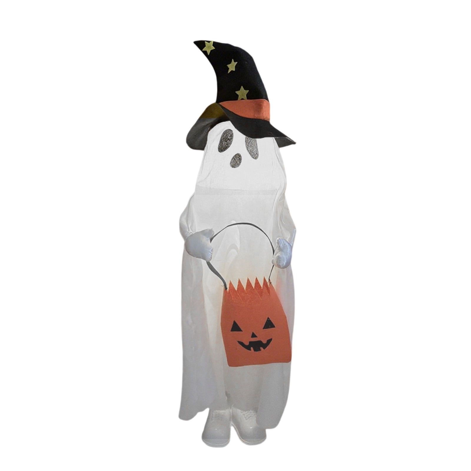 YaoZQ Halloween Decorations Outdoor Standing Light Up Ghost Porch ...