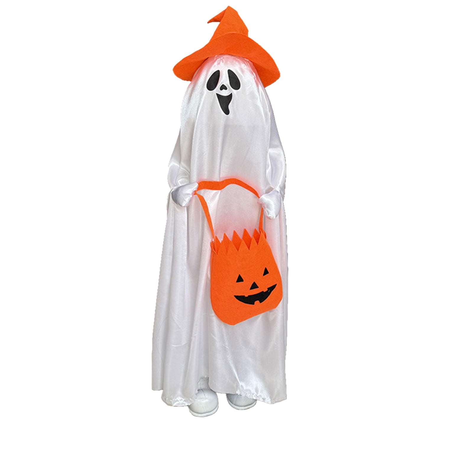 YaoZQ Halloween Decorations Outdoor Standing Light Up Ghost Porch ...