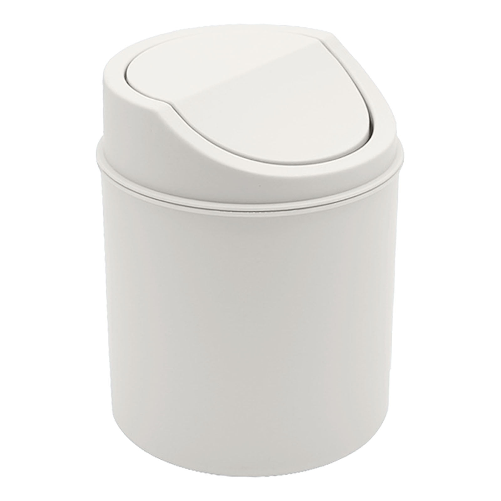 YaoZQ Mini Can With Lid Desktop Wastebasket Small Garbage Can For ...