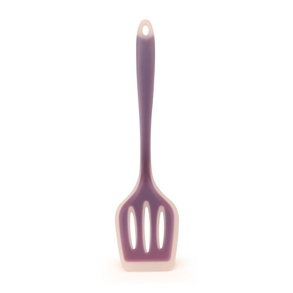 YaoZQ Purple Flexible Cooking Spatula Heat Resistant Silicone Turner ...