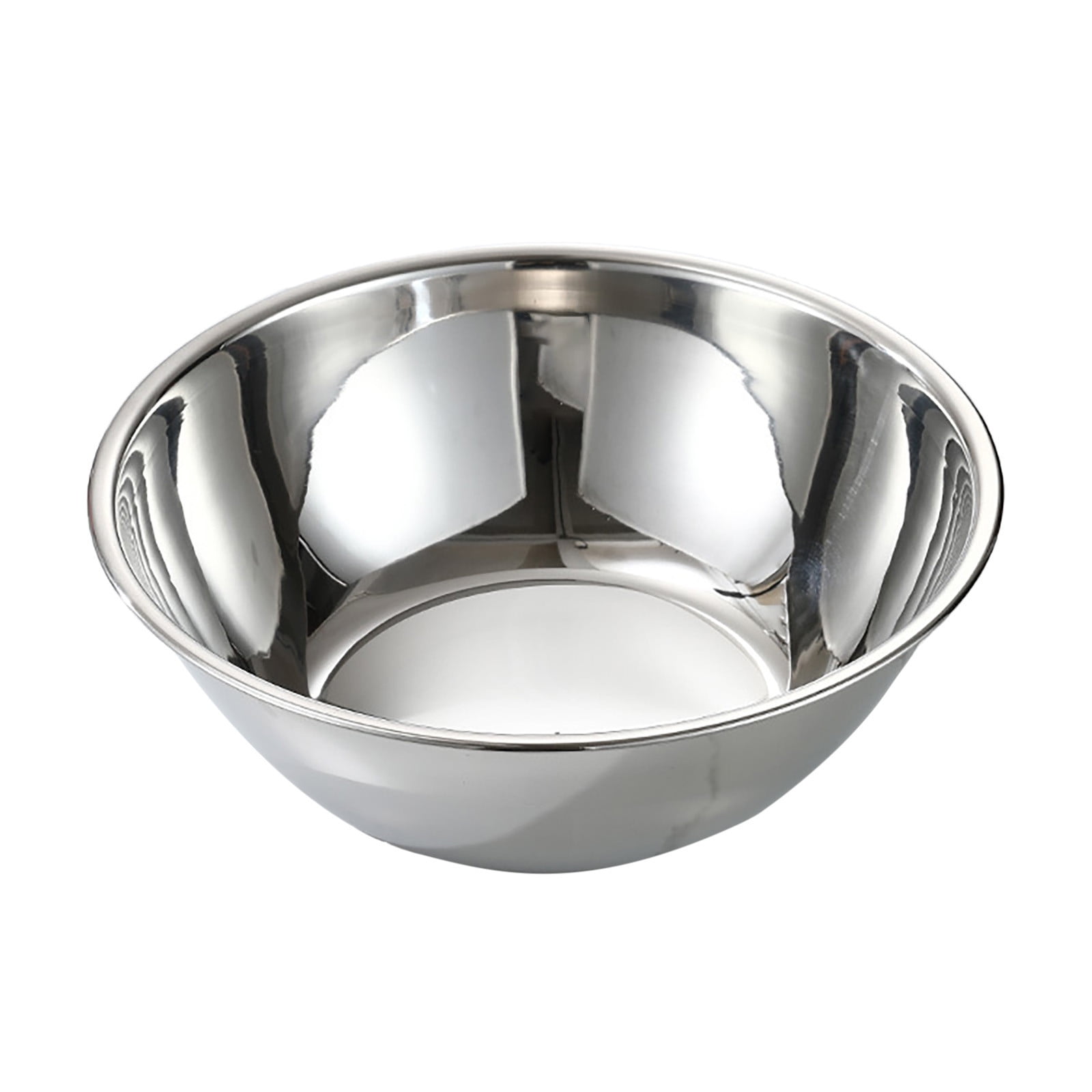 YaoZQ Stainless Steel Mixing Bowl, Deep Commercial Kitchen Basin, Metal ...