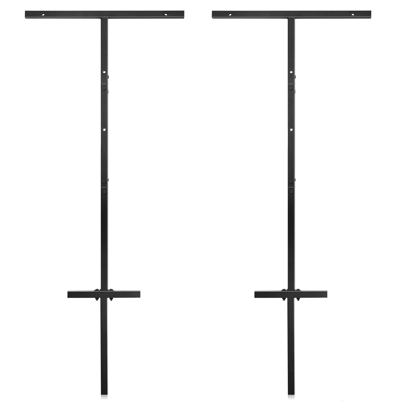 Yaocom 2 Pcs 42 AIF4 Inches Metal Yard Sign Stakes T Bar Sign Stakes ...