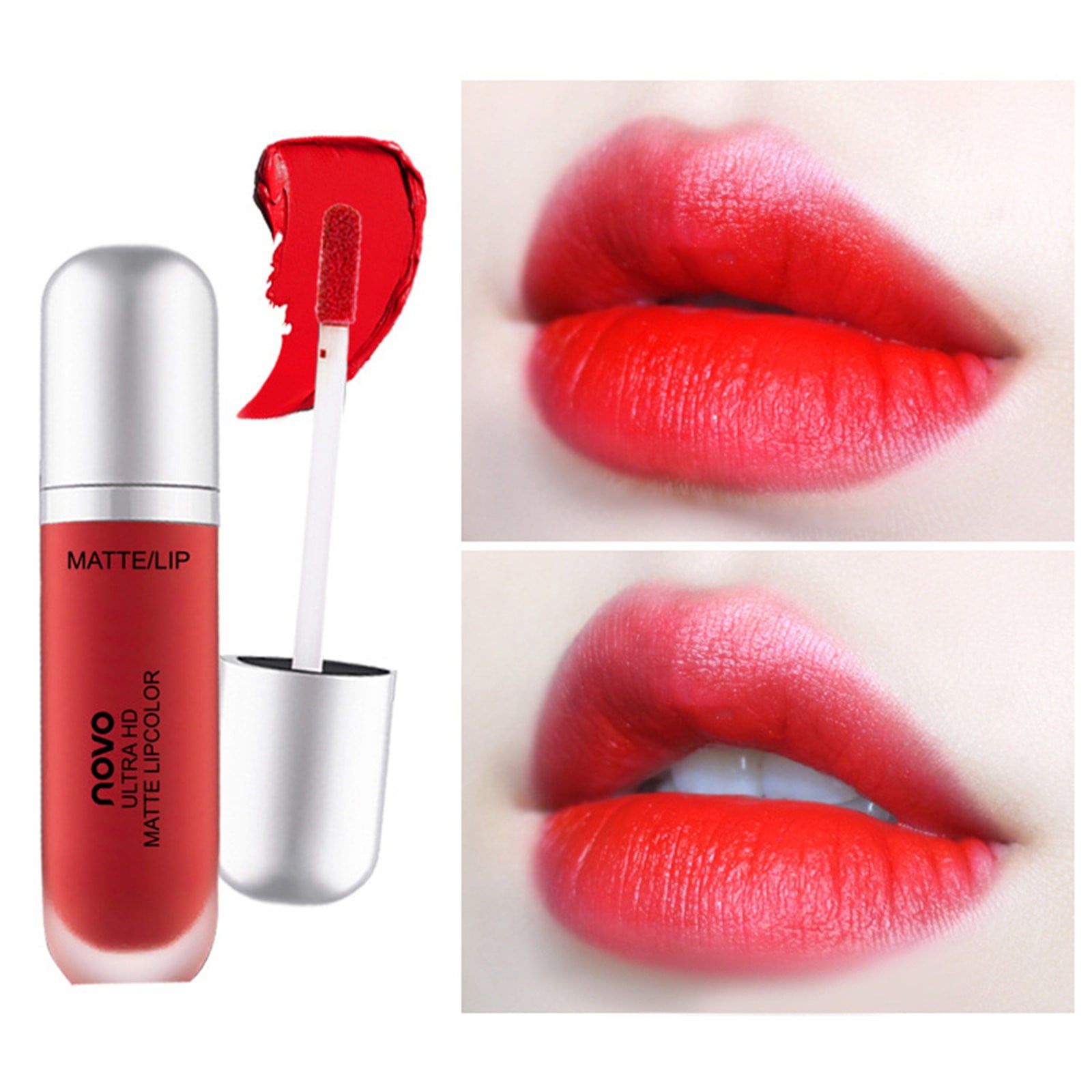 Yaoflower Lipstick Matte Liquid Lipstick Lipgloss Lip Gloss Stain ...