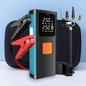 Stanley Fatmax 1000 Peak Amp Portable Jump Starter with Air Compressor ...