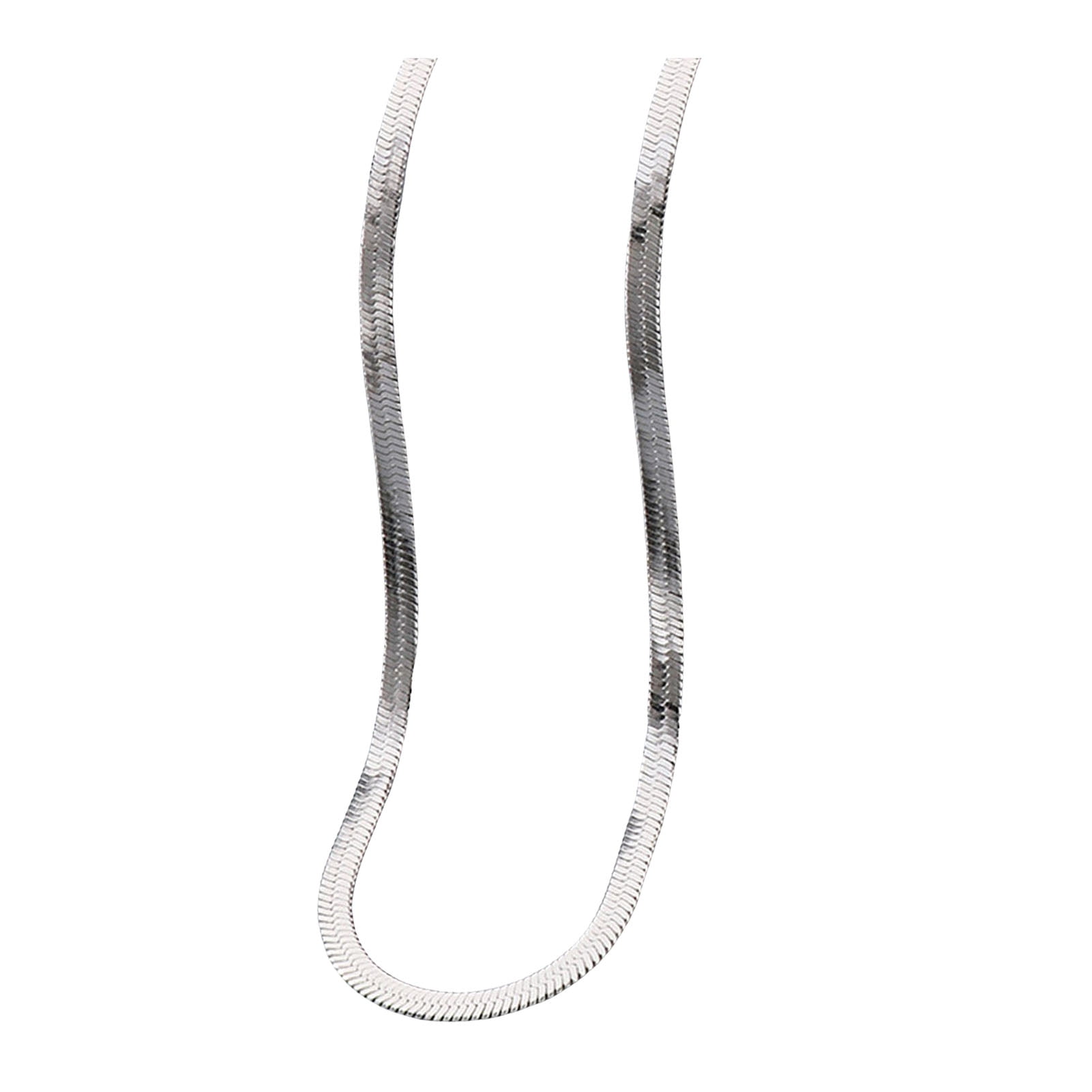 Yaojika Snake Bone Necklace Lady Snake Bone Chain Necklace Lightweight ...