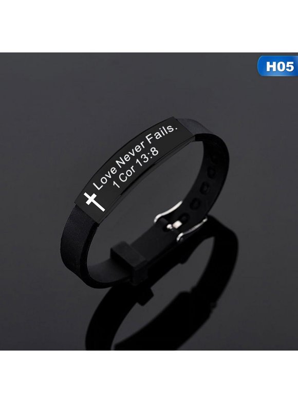 Religious Silicone Bracelets