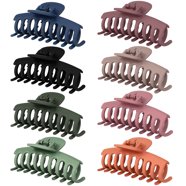 Goody Medium Claw Hair Clips Assorted Neutral Colors 4 Ct - Walmart.com
