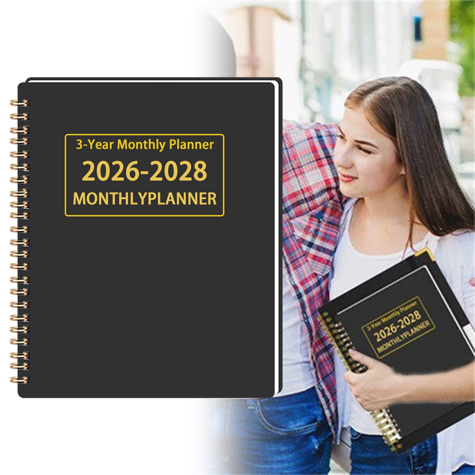 Yaouit 2026-2028 Monthly Planner - 2 Year Monthly Planner 2026-2028 ...