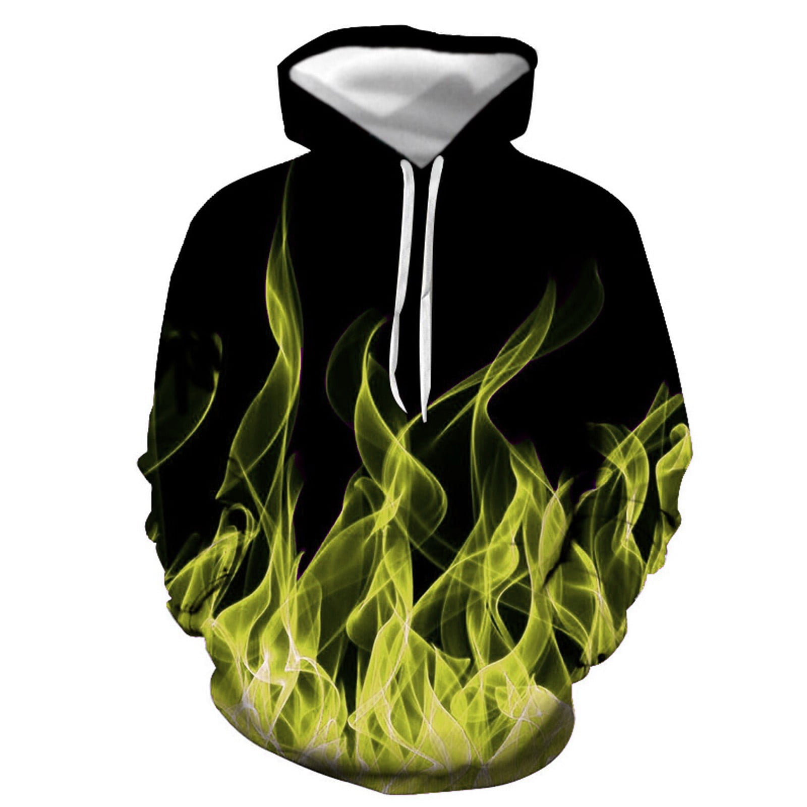 Yaoyar 3D Printed Hoodies Graphic Pullover Hooded Sweatshirt for Men ...