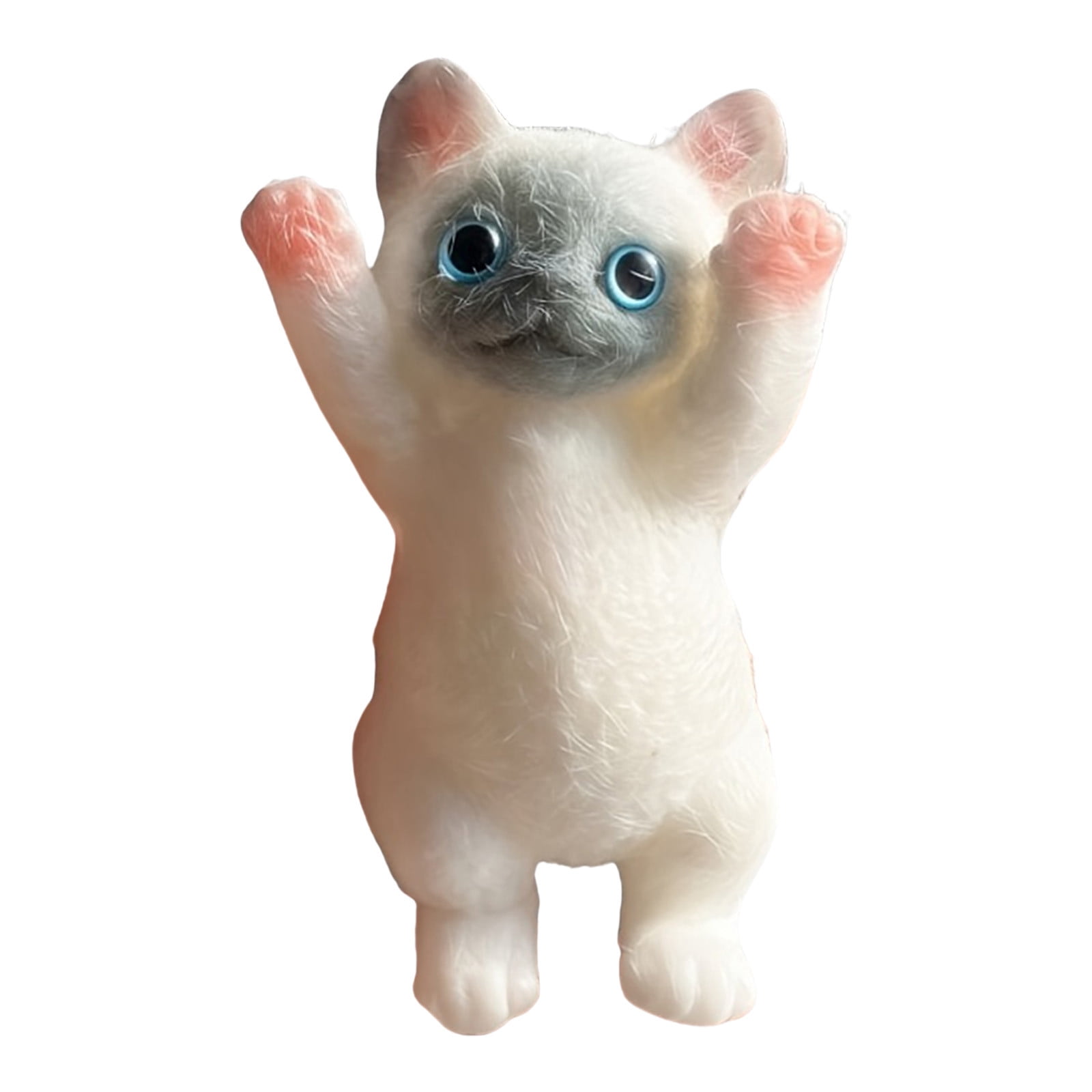 Yaoyar Cute Cats DIY Squish Toy, Kawaii Cats Simulation Lovely Toy ...