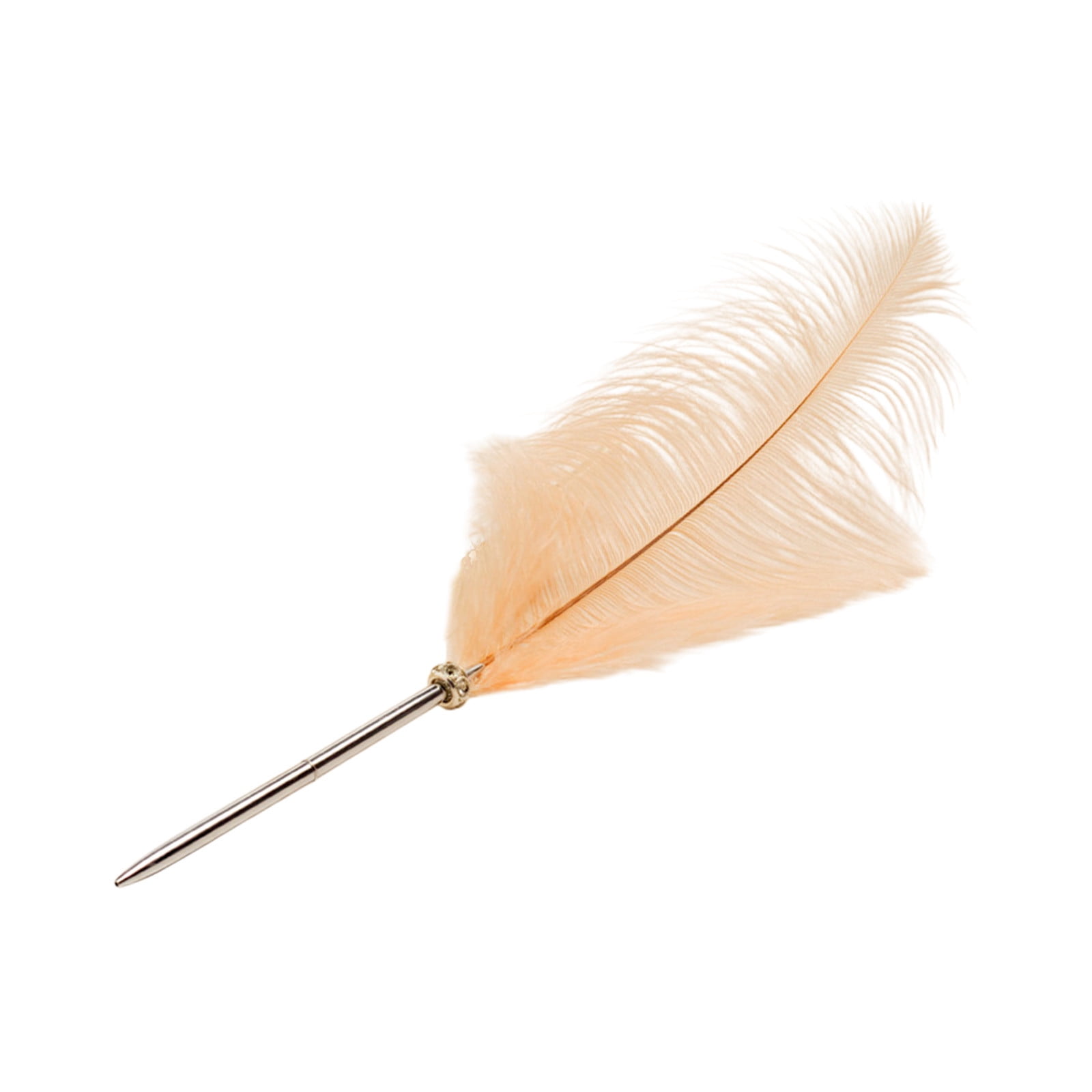 Yaoyar Feather Ballpoint Pen Ink Quill Ballpoint Pen Vintage Feather ...