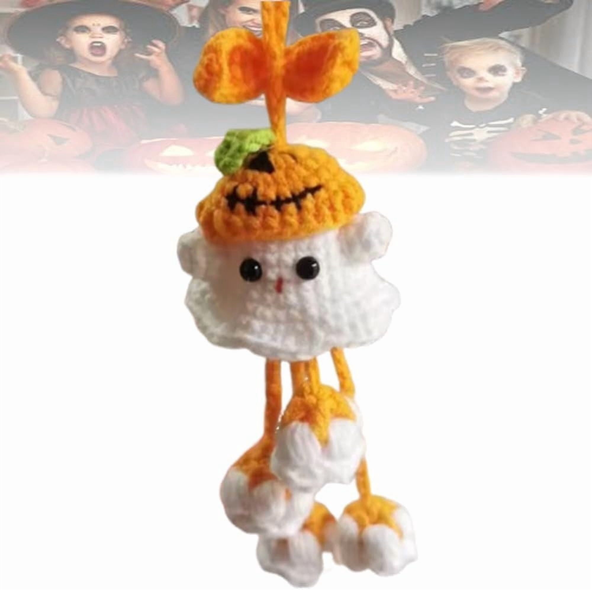 Yaoyar Halloween Ghost Witch Pumpkin Crochet Kit for Beginners, DIY ...