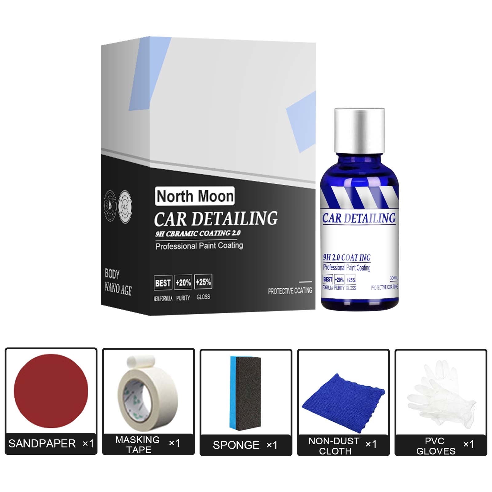 Yaoyar Hydrophobic Gloss Easy-to-Use Polymer Paint Protective-Ceramic ...