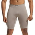 Yaoyar Men Workout Gym Biker Shorts with back zipper pocket summer High ...