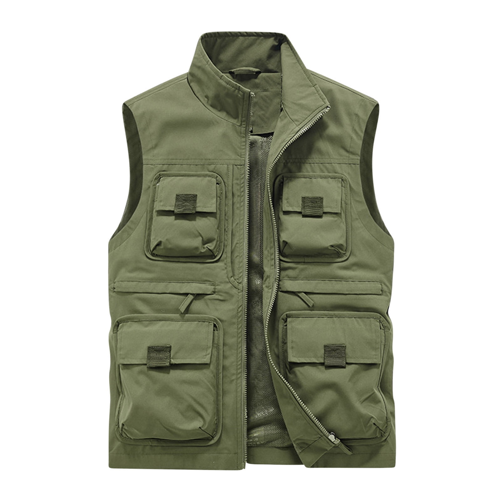 Yaoyar Men's Casual Lightweight Outdoor Work Multi Pockets Loose ...