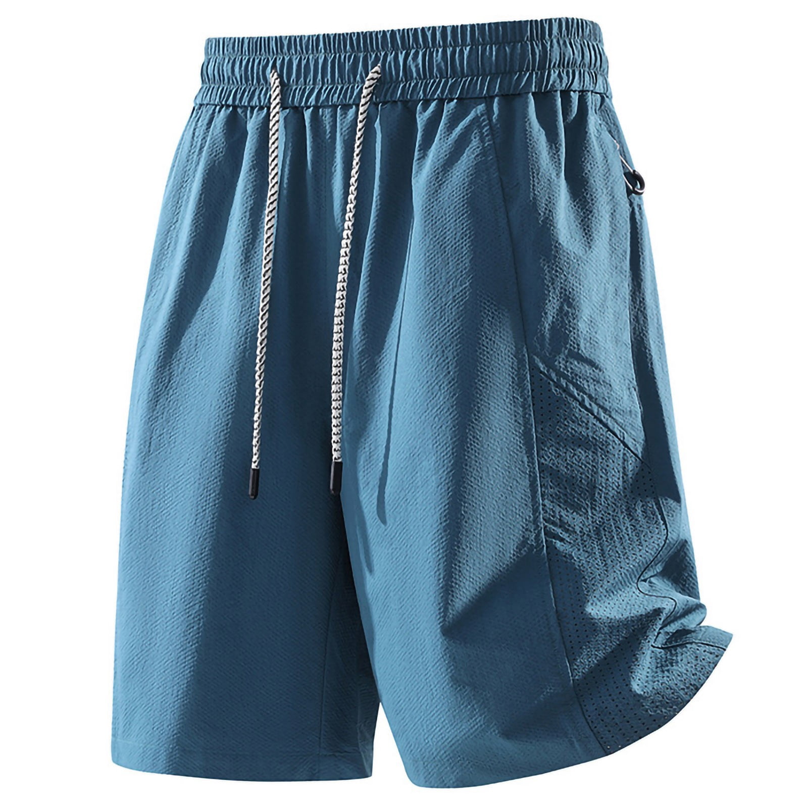 Yaoyar Men's Summer Sport Shorts Solid Color Outdoor Active 5 Inch ...