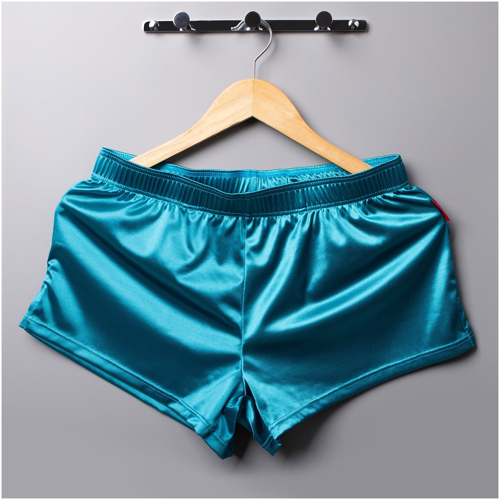 Yaoyar Mens Satin Boxer Shorts Pack, Silk Feeling Sleep Shorts ...