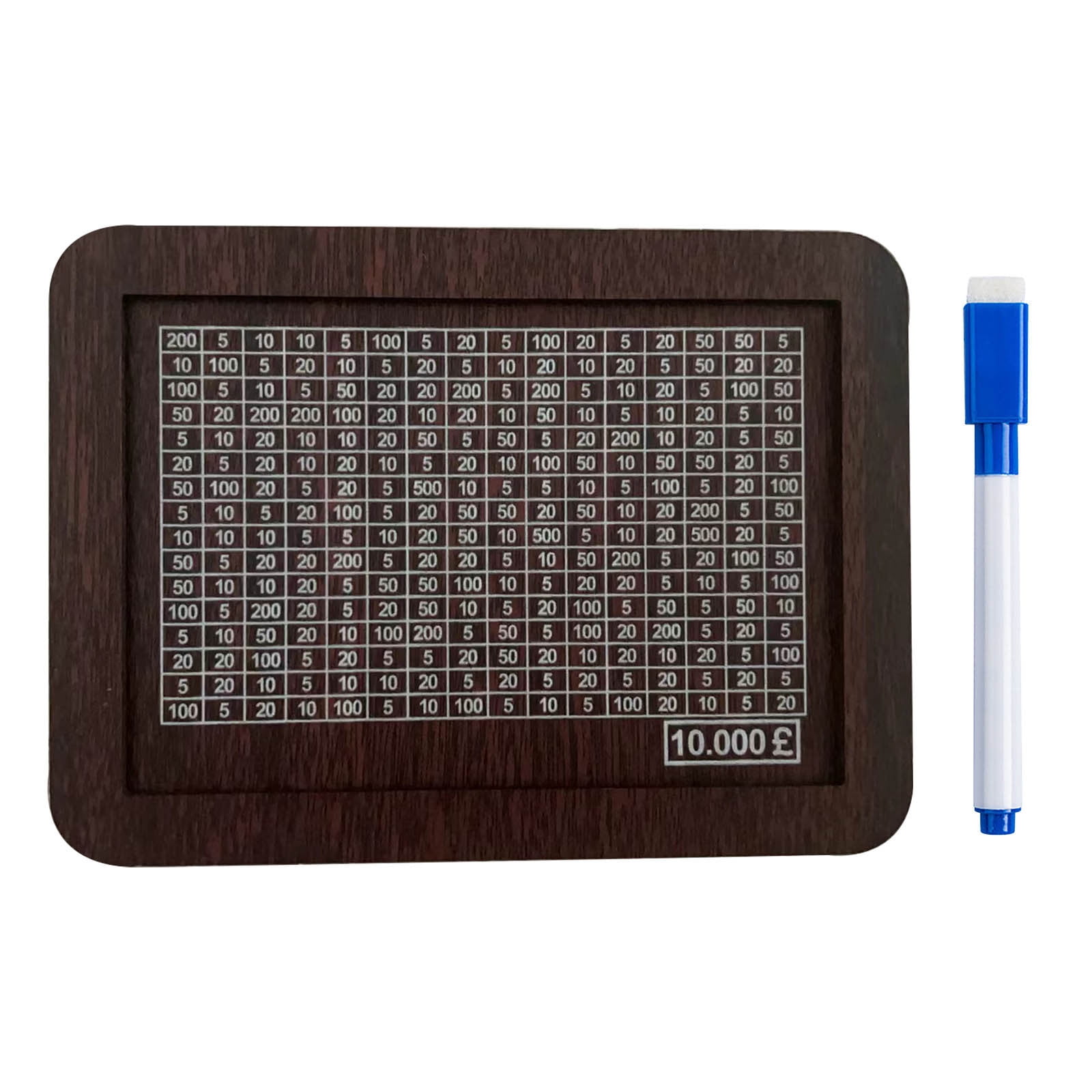 Yaoyar Money Saving Box,Wooden Money Box,Savings Box with Money Target ...