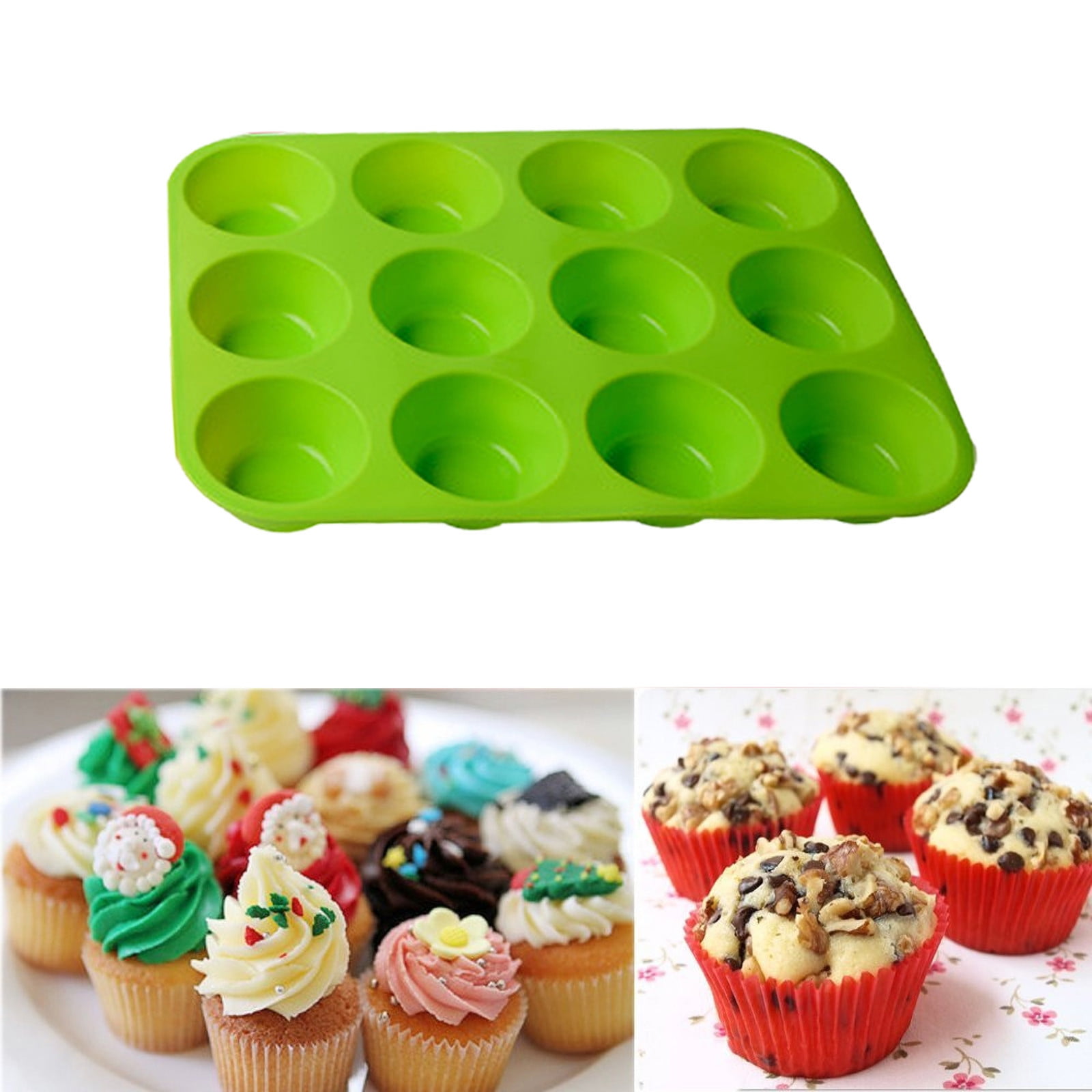 Yaoyar Nonstick Muffin Pan Mini Cupcake Pan Set Muffin Tins For Baking 12 Cup