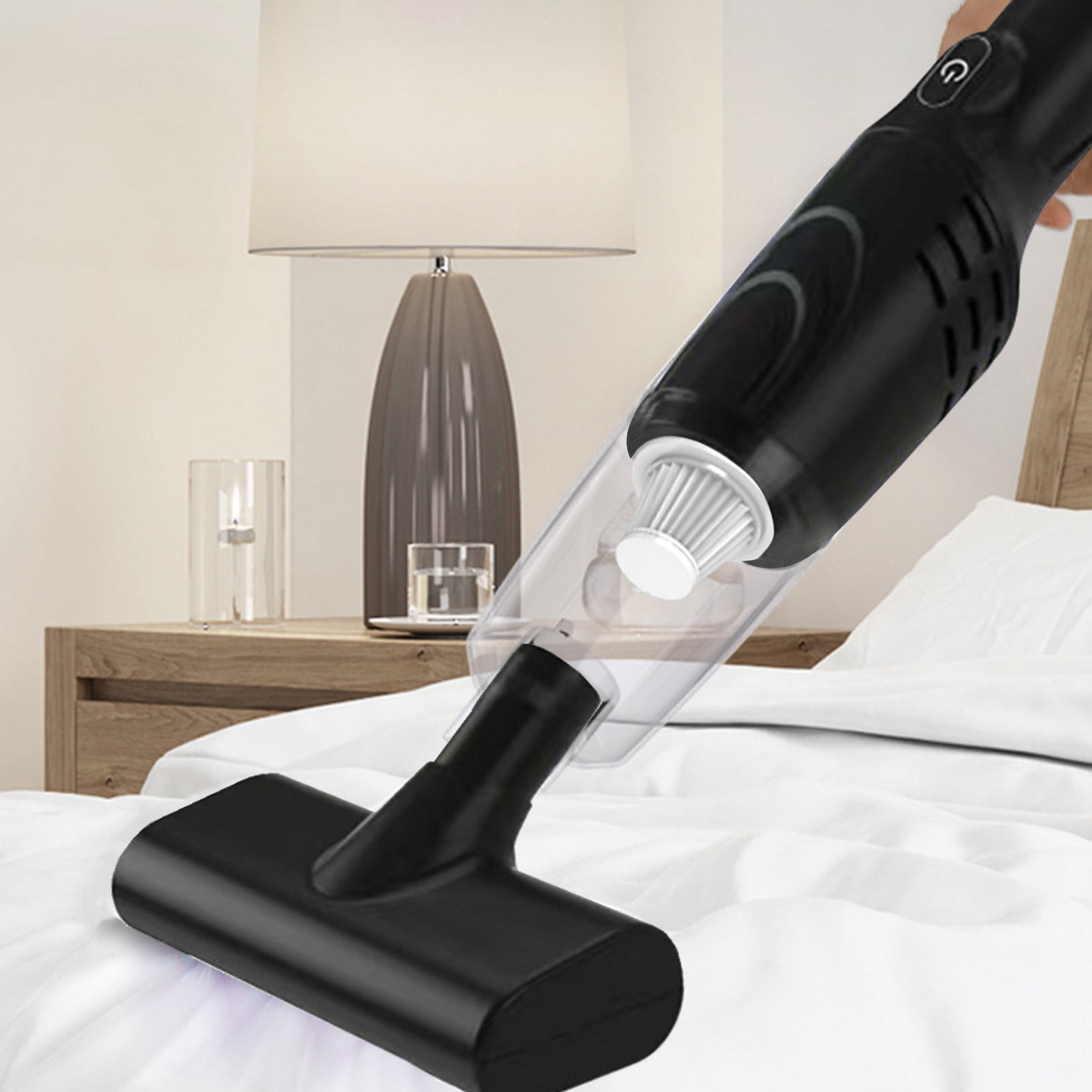 Yaoyar Portable Bed Vacuum Cleaner Cordless Rechargeable Professional ...