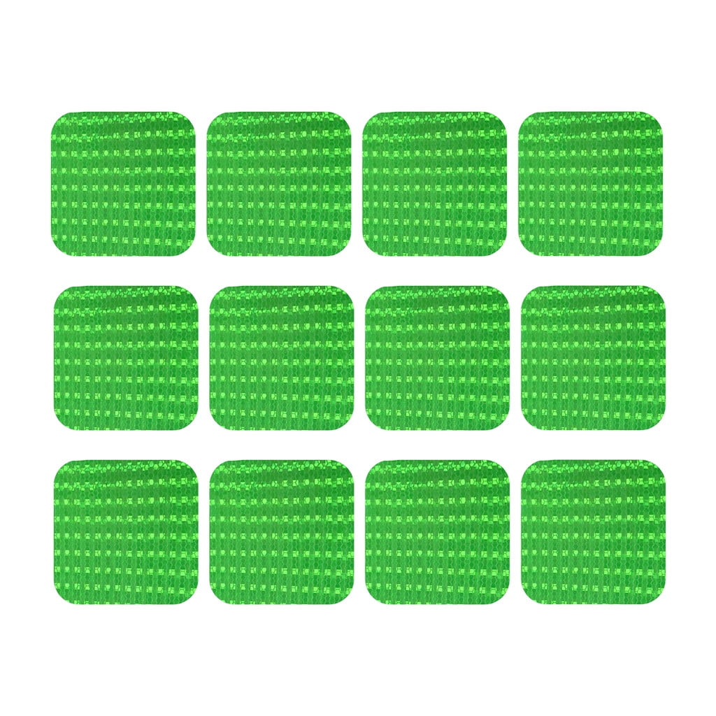 Yaoyar Reflective Stickers 12 PCS High Visibility Reflective Tape ...