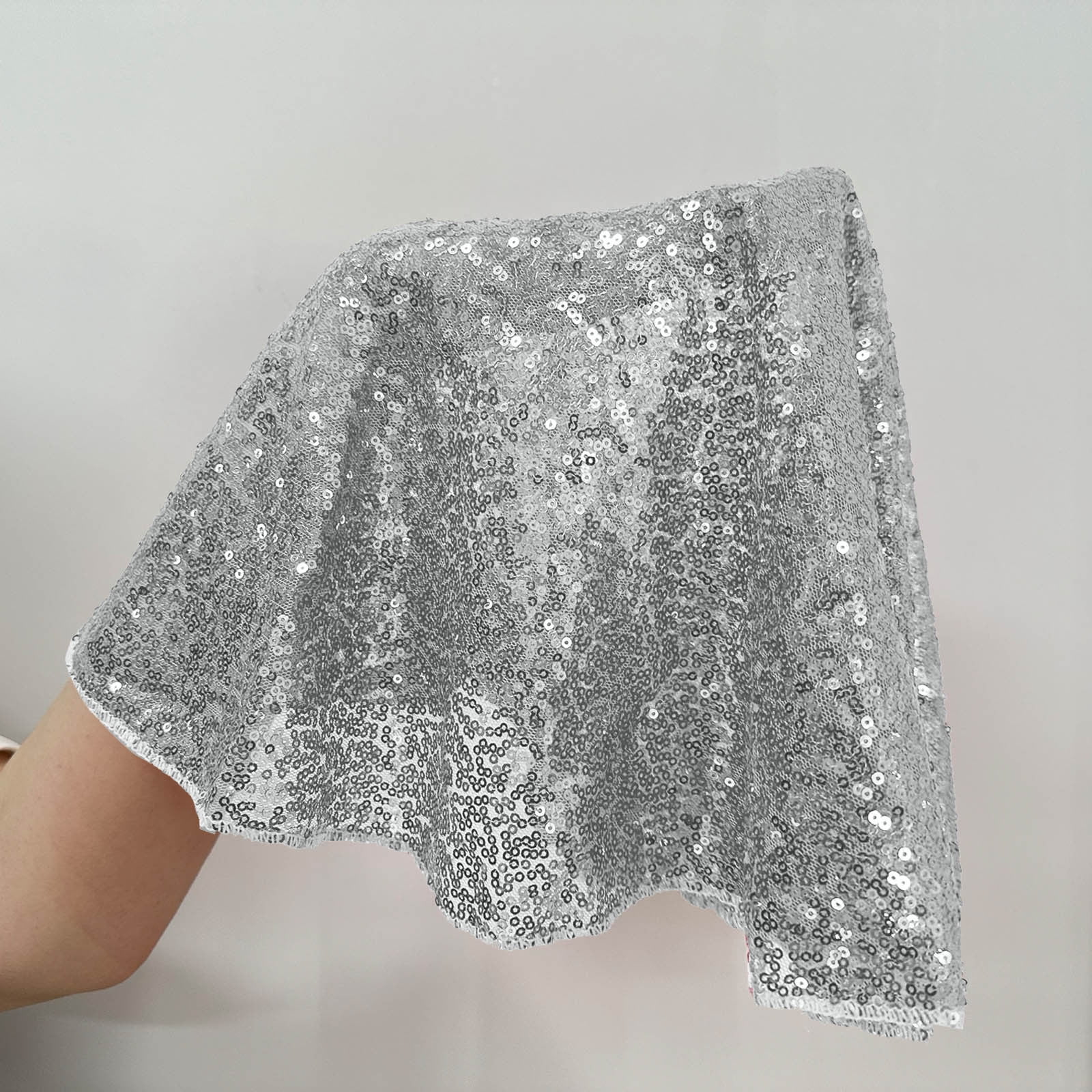 Yaoyar Sequin Table Cloths for Parties, Glitter Overlay Table Cover ...