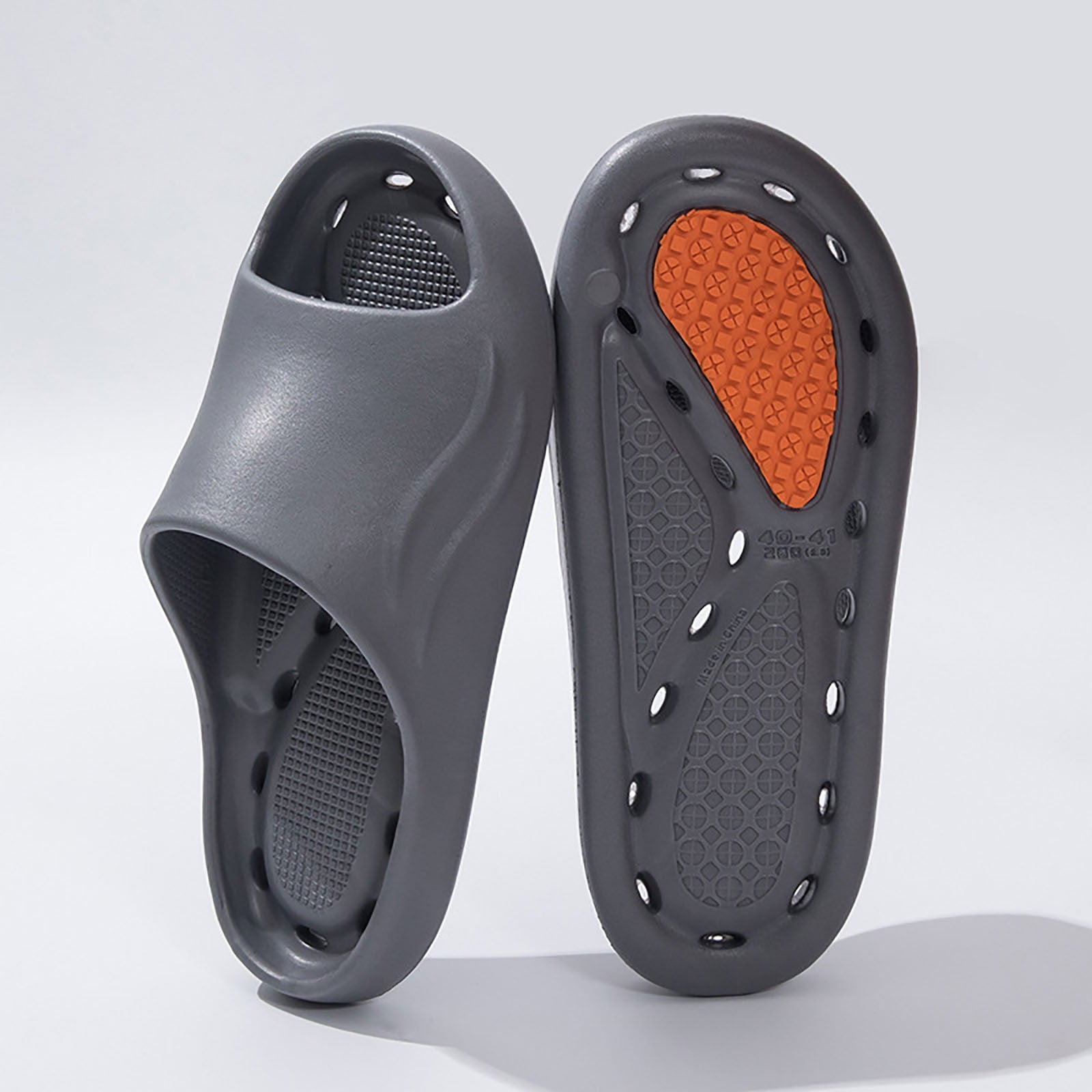Yaoyar Shower Shoes for Women and Men Massage Slide Sandals Soft ...
