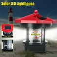 Yaoyar Solar Lighthouse 360 Degree Rotating Solar Lighthouse Led Solar ...