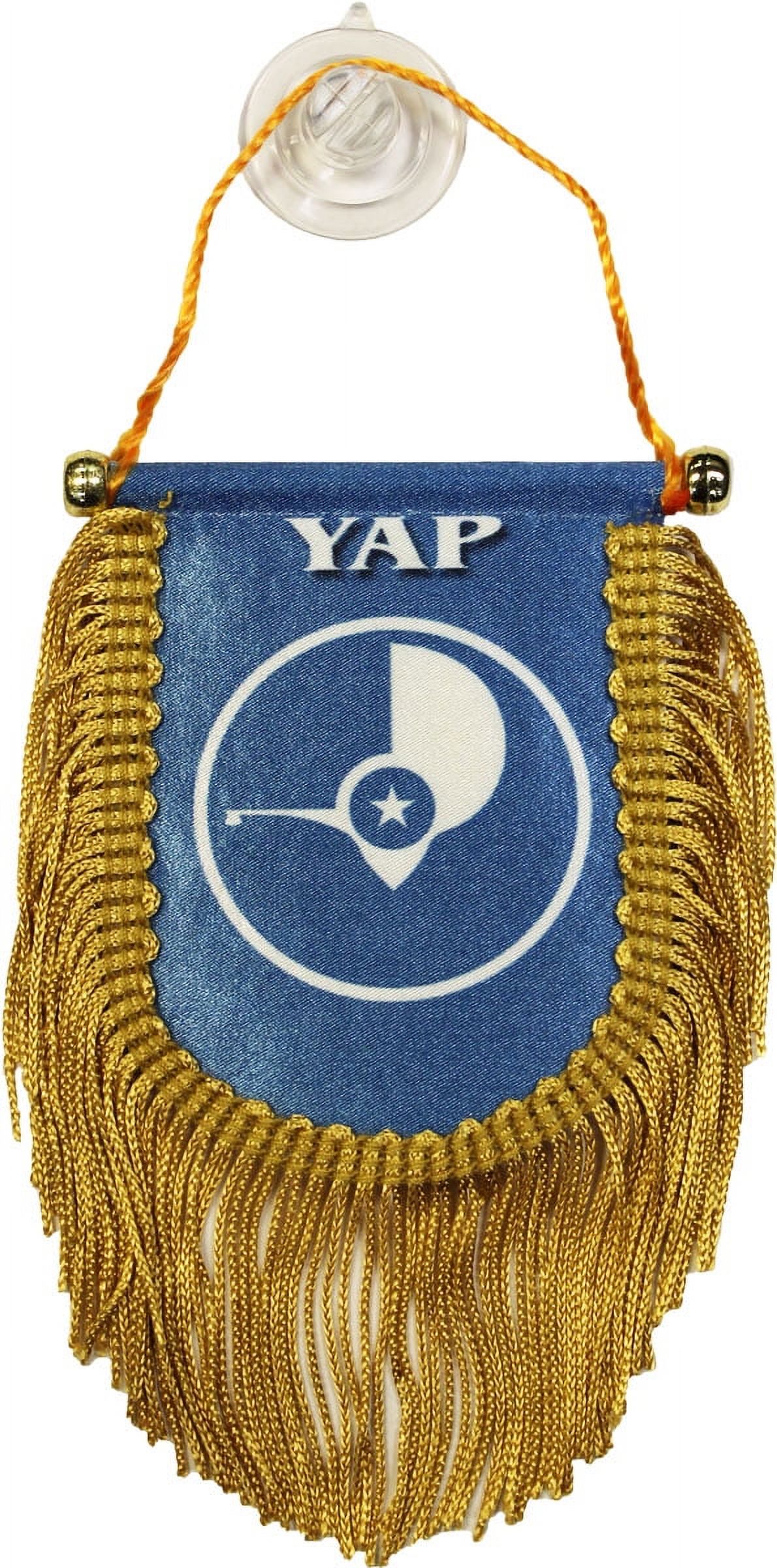 Yap Window Hanging Flag (Shield) - Walmart.com