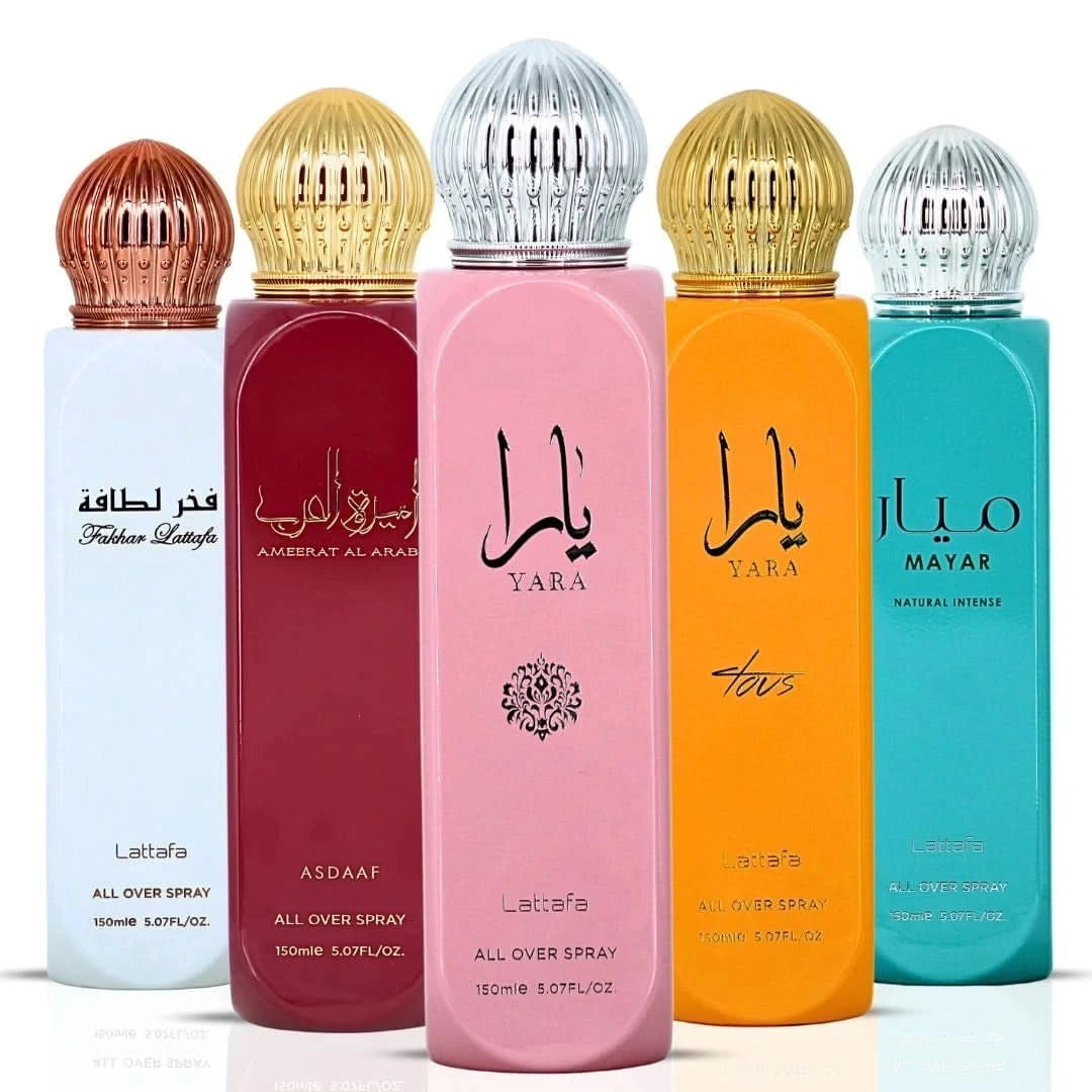 Yara, Yara Tous, Ameerat Al Arab, Mayar Natural Intense & Fakhar Women ...